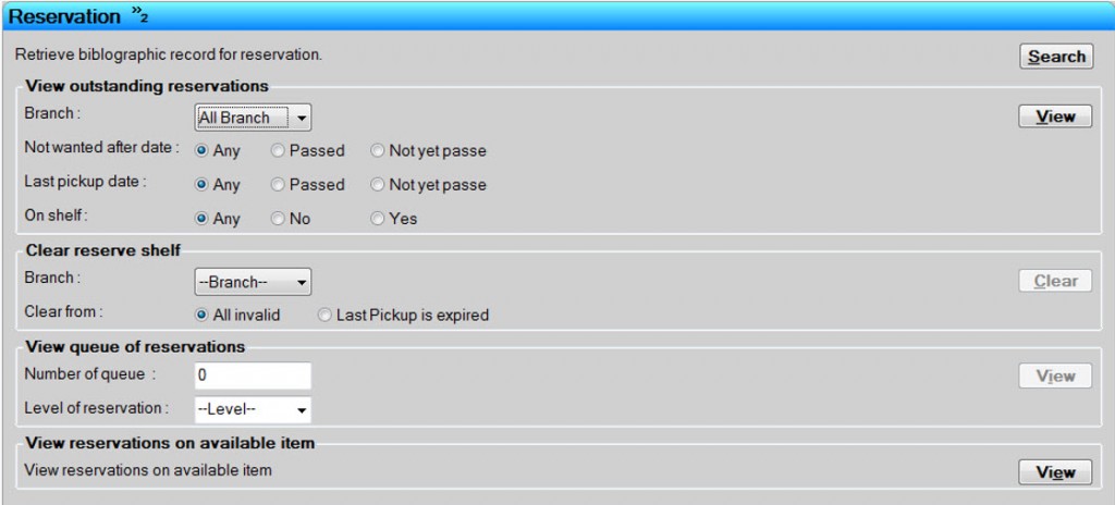 reservation – Library Automated System: KMUTT-LM
